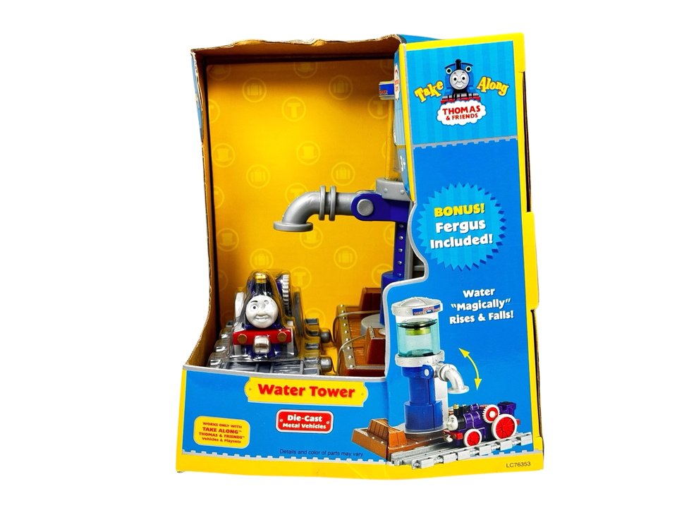 Thomas & Friends Take Along WATER TOWER w/FERGUS - NOS Sealed | eBay