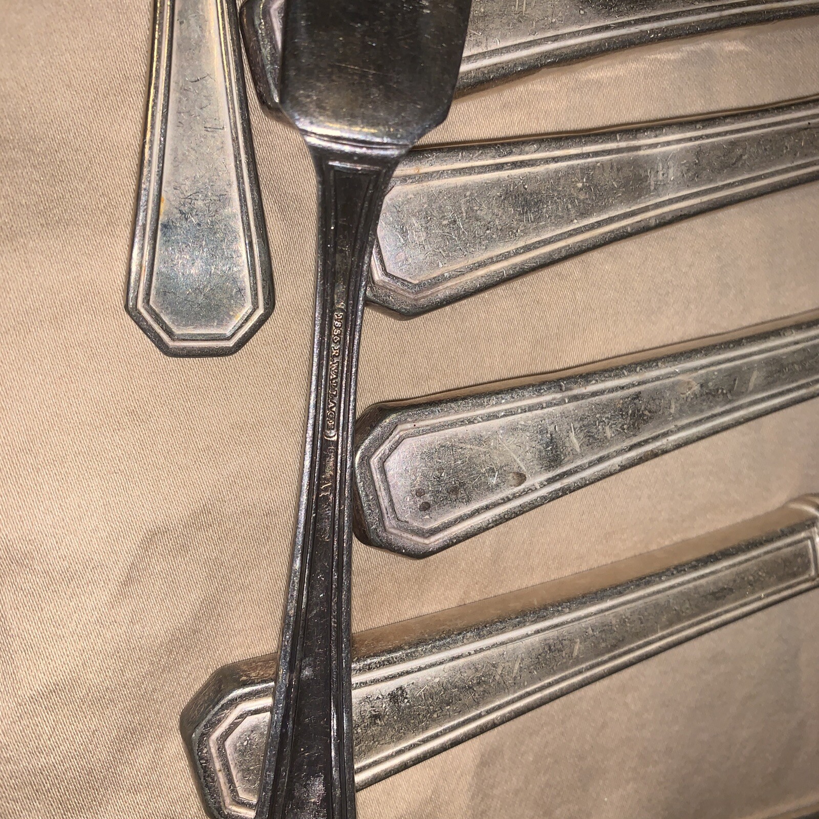Silverware Set 1835 R Wallace Small 4.25 Nickel Silver 30 Pieces Pre ...