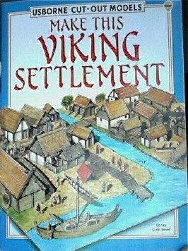 Make This Viking Settlement (Usborne Cut-Out Models) - Paperback - GOOD ...