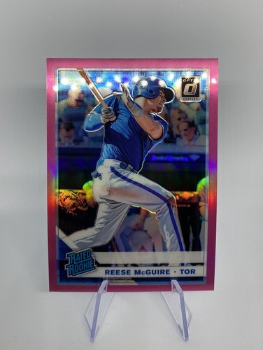 2019 Donruss Optic #55 Reese McGuire RC - Pink Parallel | eBay