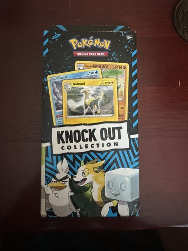 Pokémon TCG Knockout Collection Box - Boltund, Eiscue, And Galarian ...