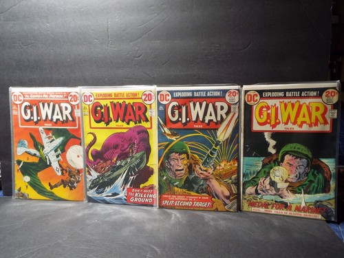 GI War Tales #1,2,3 ,4DC Comics 1973 Nice Bronze Age Lot | eBay
