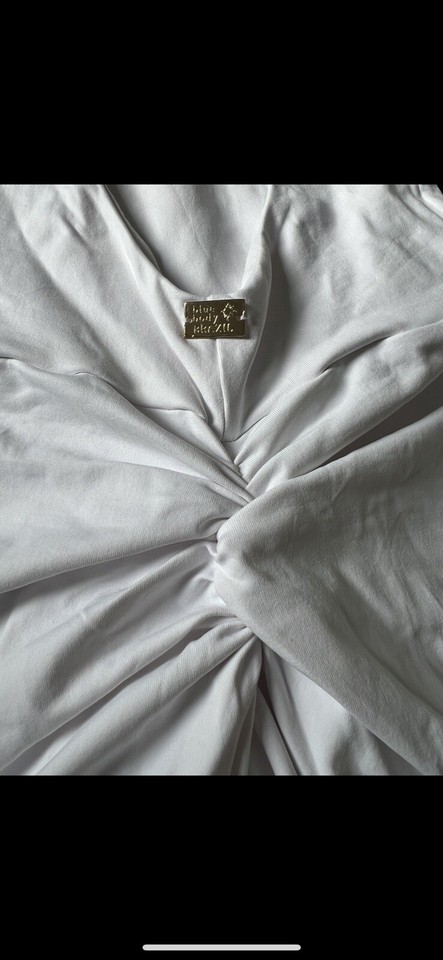 Blue Body Brazil White Addiction Butt Scrunchy Bodysuit Fits Small ...