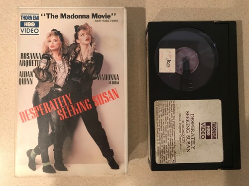Desperately Seeking Susan (BETA, 1985, Thorn EMI) Madonna, Aidan Quinn ...