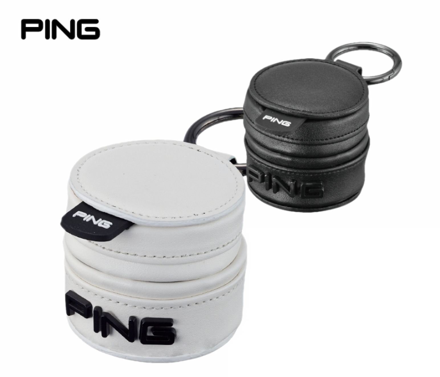 PING 2024 Premium MQ Golf Ball Pouch Case Accessory Carry Bag-Authentic ...