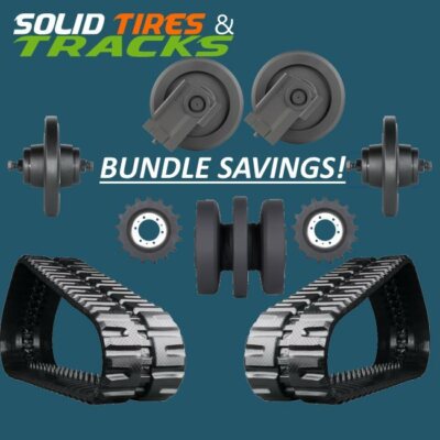 Tracks, Sprocket, Front & Rear Idler, Roller Fits Bobcat T200 - Save ...