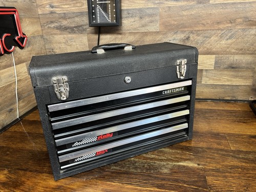 Craftsman Rally Tool box 4 Drawer in Good Condition 20.5" Wide, no key ...
