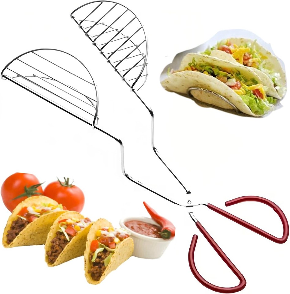 Taco Maker Press Fried Shells Mold Crisp Deep Fryer Kitchen Tools... | eBay