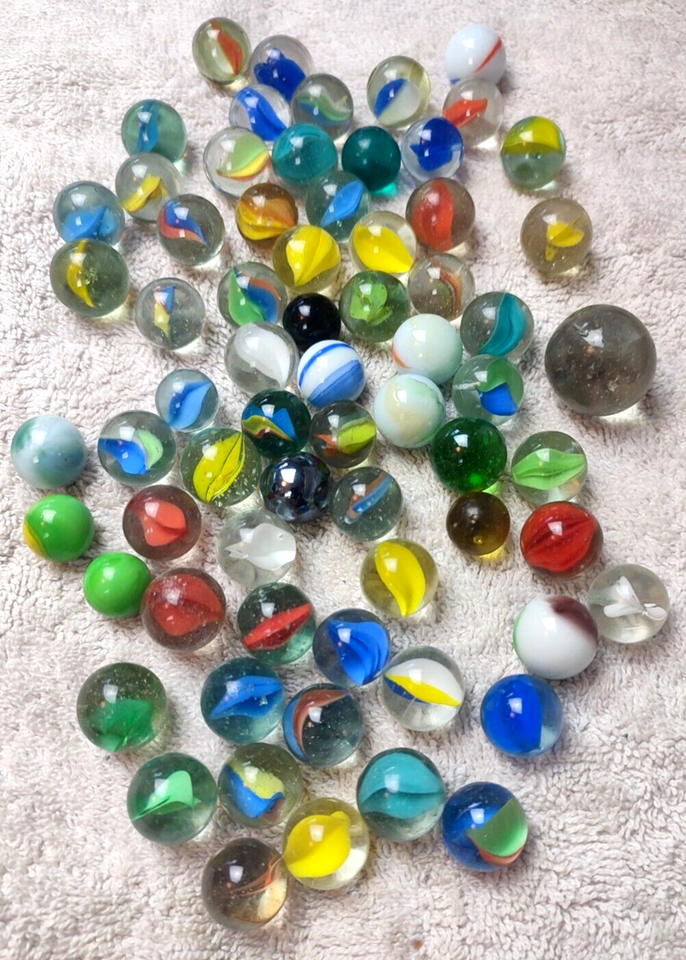 Glass Marbles Mixed Vintage Job Lot Assorted Toy Bundle (AE) | eBay