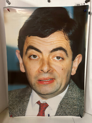 ROLLED 1995 PYRAMID MR. BEAN COMEDY ROWAN ATKINSON MOVIE PORTRAIT ...