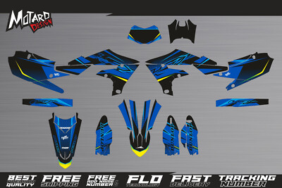 Graphics Kit for Yamaha WR 450 F 2019 2020 2021 2022 2023 Decals ...