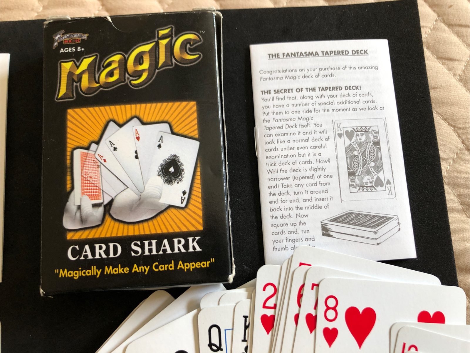 Lot Of 2 Sets Magic Playing Cards Tricks: Tapered & Svengali Deck Both ...