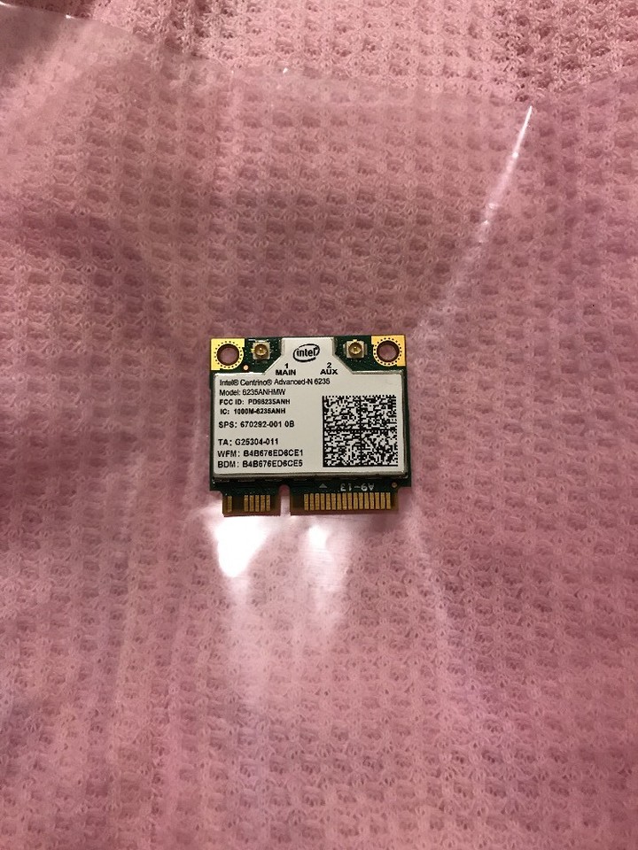 Intel Network 6235ANHMWWB Wireless WiFi Centrino Advanced-N 6235 Dual ...