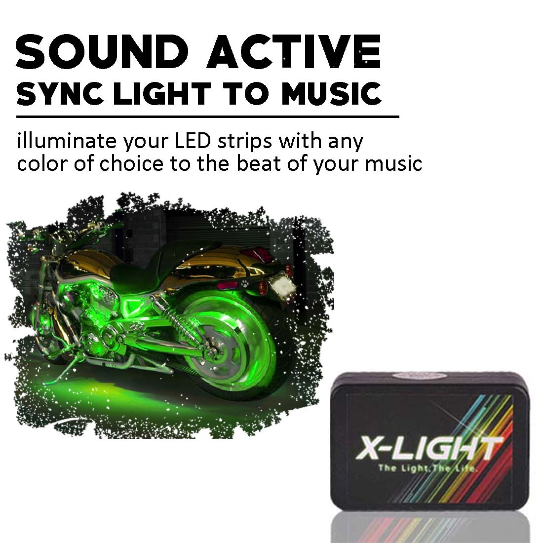 Universal ATV 4 Wheeler LED NEON Glow Lighting Kit Quad Dune Buggy UTV ...