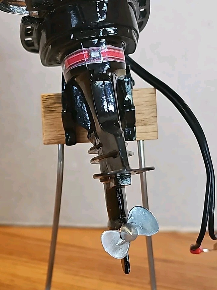 K&O CUSTOM 1969 Mercury 1250 Stacker 125HP Electric Outboard Motor ...