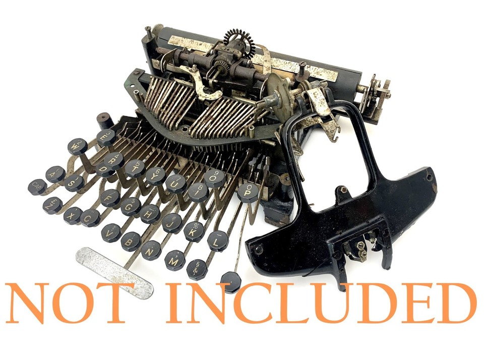 Typewheel for Postal Typewriter Antique Original Part No. 1 2 3 4 5 Vtg ...