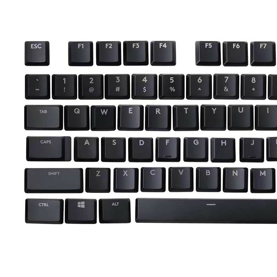 A full set G915 TKL 87 Key Caps Black for Logitech G813 G913 G815 G915 ...