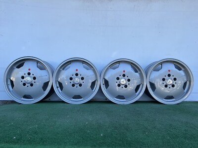 EXTREMELY RARE MERCEDES BENZ AMG 16" GENUINE FACTORY OEM WHEELS RIMS ...