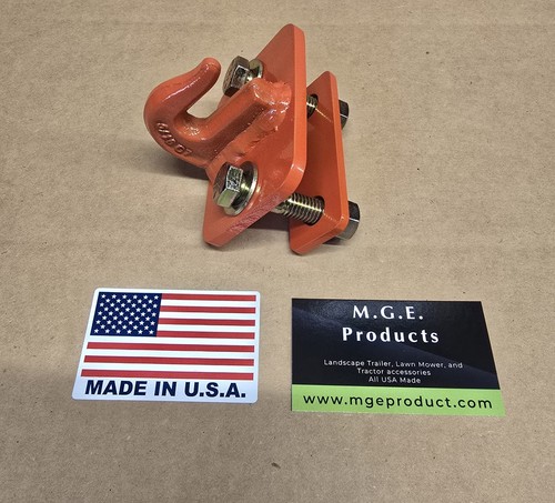5/16" Bolt On Grab Hooks For Loader Tractor Bucket Heavy Duty Skid ...