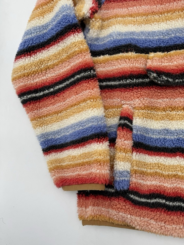 Billabong A/Div Switchback Sherpa Pullover Aztec 1/4 Snap Mock Neck ...