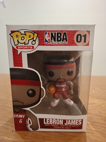 Funko POP LeBron James Miami Heat #01 | eBay