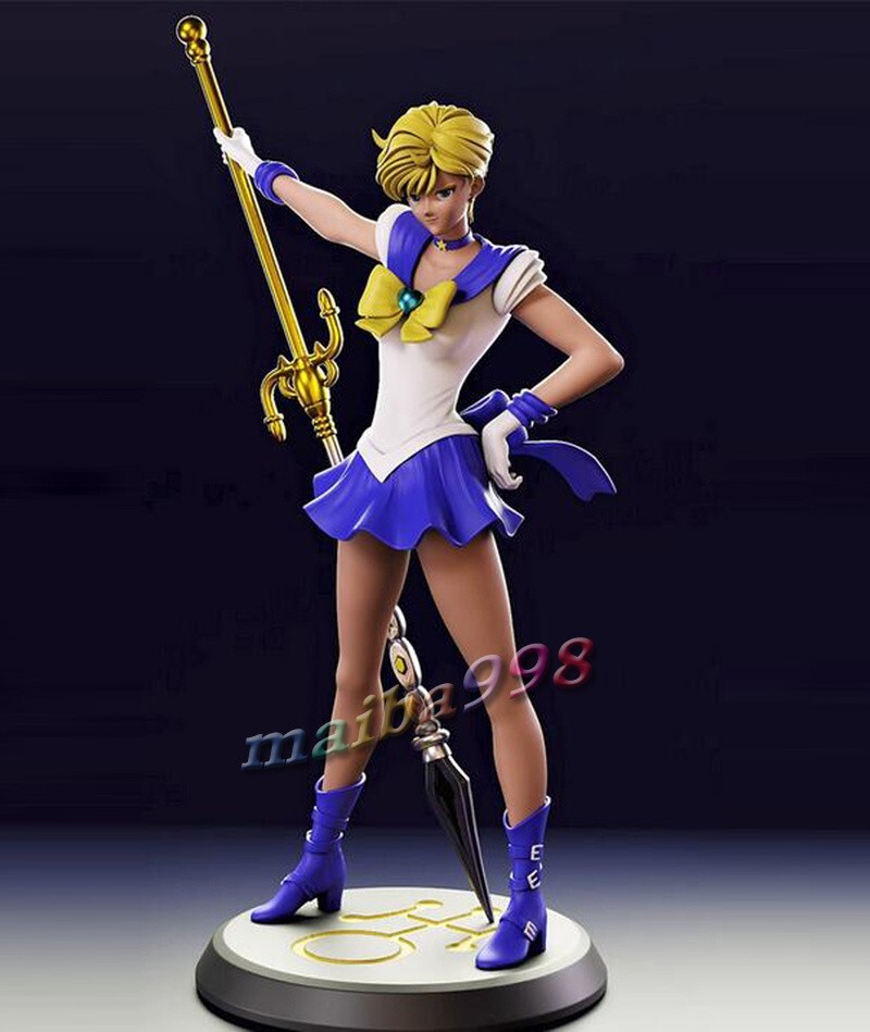 1/8 24cm Sailor Uranus 3D Printing Figure GK Model Kit Unpainted ...