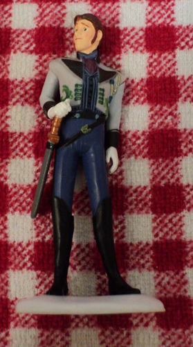 Disney Frozen 4" PRINCE HANS Villain PVC Figure Cake Topper Toy W ...