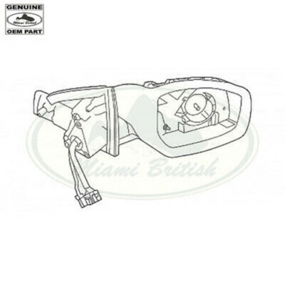 LAND ROVER RIGHT DOOR MIRROR HOUSING DISCOVERY SPORT 16-19 LR072954 ...