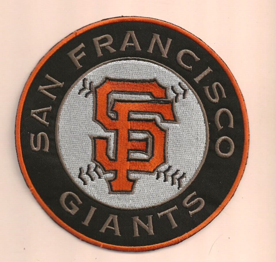 NEW 6 INCH SAN FRANCISCO GIANTS IRON ON PATCH FREE SHIP | eBay