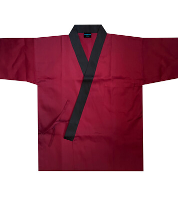 Unisex Sushi Restaurant Kimono Japanese Kitchen Uniform Chef Coat Chef ...