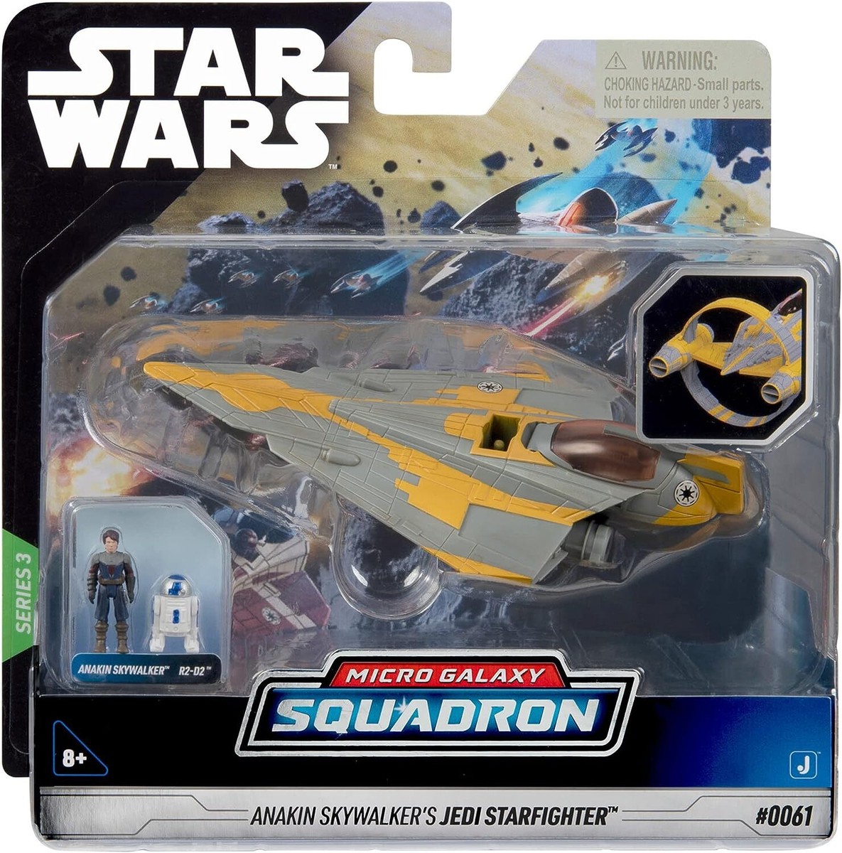 Micro Galaxy Squadron STAR WARS - Anakin Skywalker's Jedi Starfighter ...