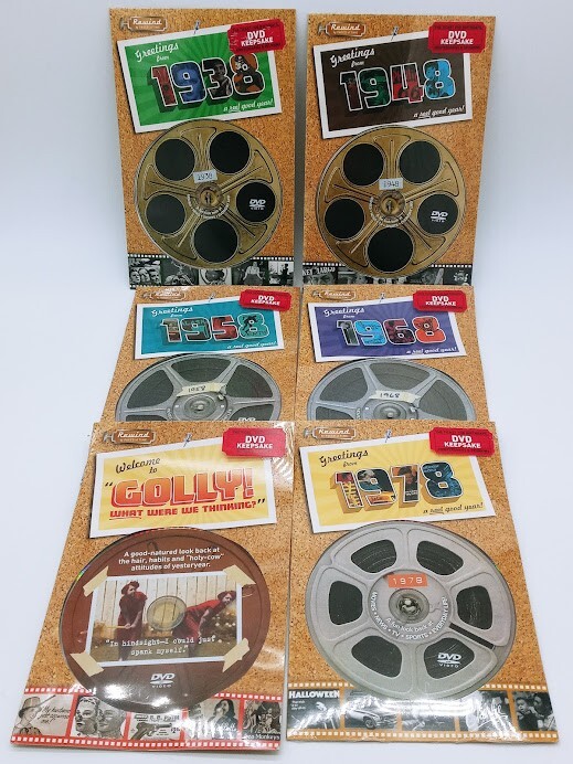 A Look Back At Movies News TV Sports Every Day Life DVD Set Lot of 6 ...