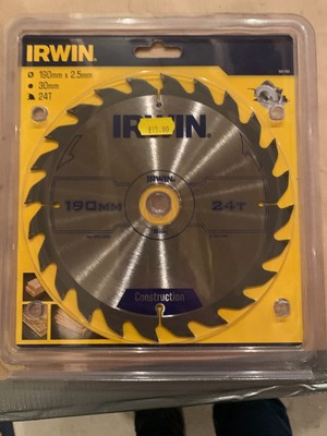 1006 IRWIN IRW1897459 254 x 30mm 48-Teeth Irwin Marples Circular Saw ...