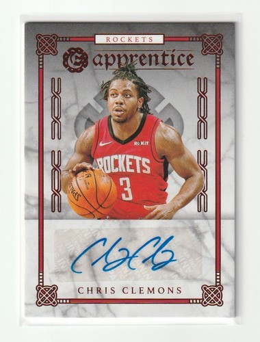 CHRIS CLEMONS 2019 Chronicles Excalibur Apprentice AUTOGRAPH HOUSTON ...