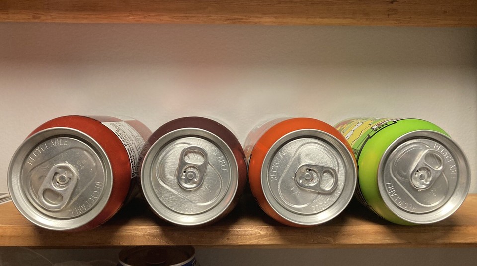 The Simpsons Soda Pop Cans. Mint Set of 4. Empty Cans. | eBay