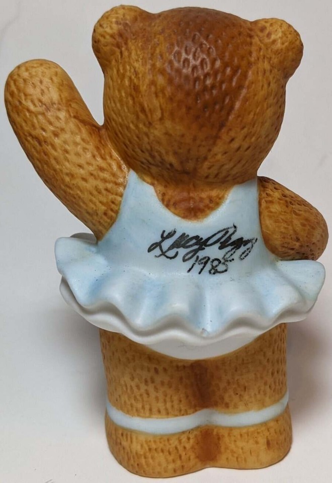 1984 Porcelain Lucy Rigg & Me Teddy Bear Dressed As Ballerina SIGNED ...