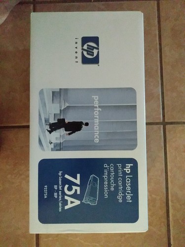 Genuine HP LaserJet 92275A 75A Toner Cartridge Black OEM Brand New ...