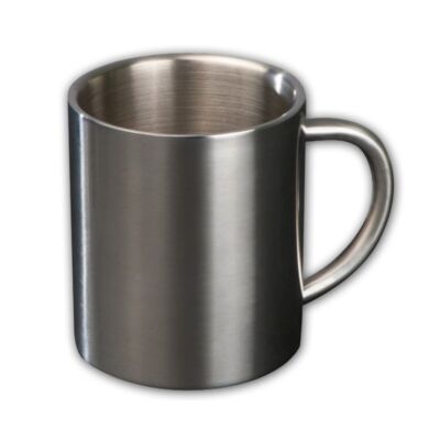 Metallbecher 0,4l 400ml Blanko Outdoor Camping robust Edelstahl #43855 | eBay.de