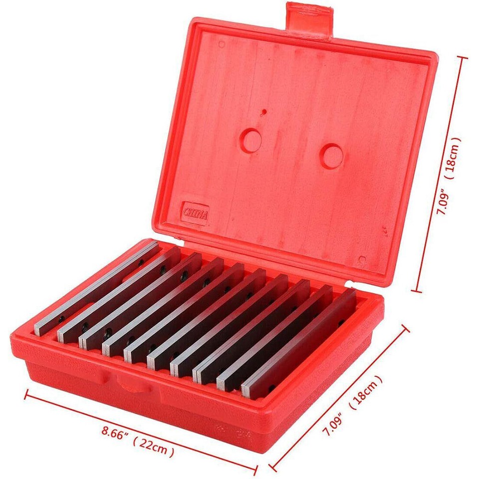 10Pairs 1/8"x 6" Steel Parallels Bars Set Block Precision Milling ...