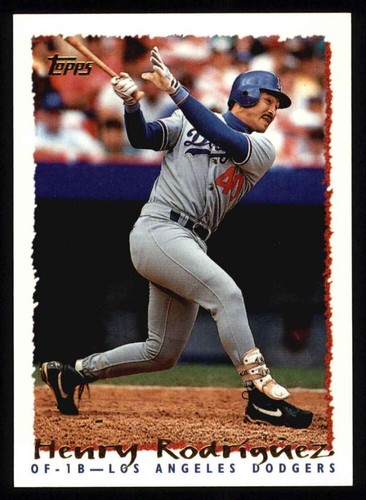 1995 Topps #400 Henry Rodriguez Dodgers 8 - NM/MT | eBay