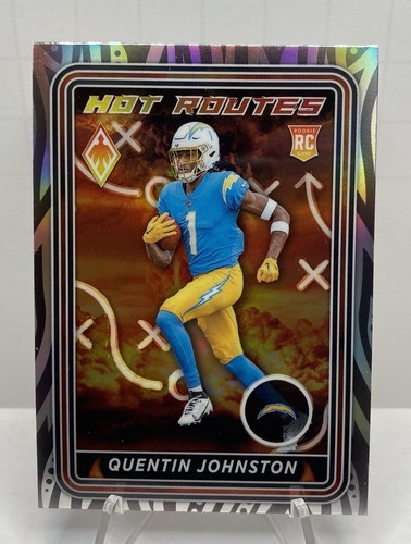 2023 Panini Phoenix QUENTIN JOHNSTON Hot Routes Silver RC Insert #HR-4 ...