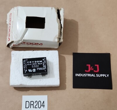 *NEW SURPLUS* Crydom S322 Solid State Relay Input: 3.5-3V Out: 240V ...