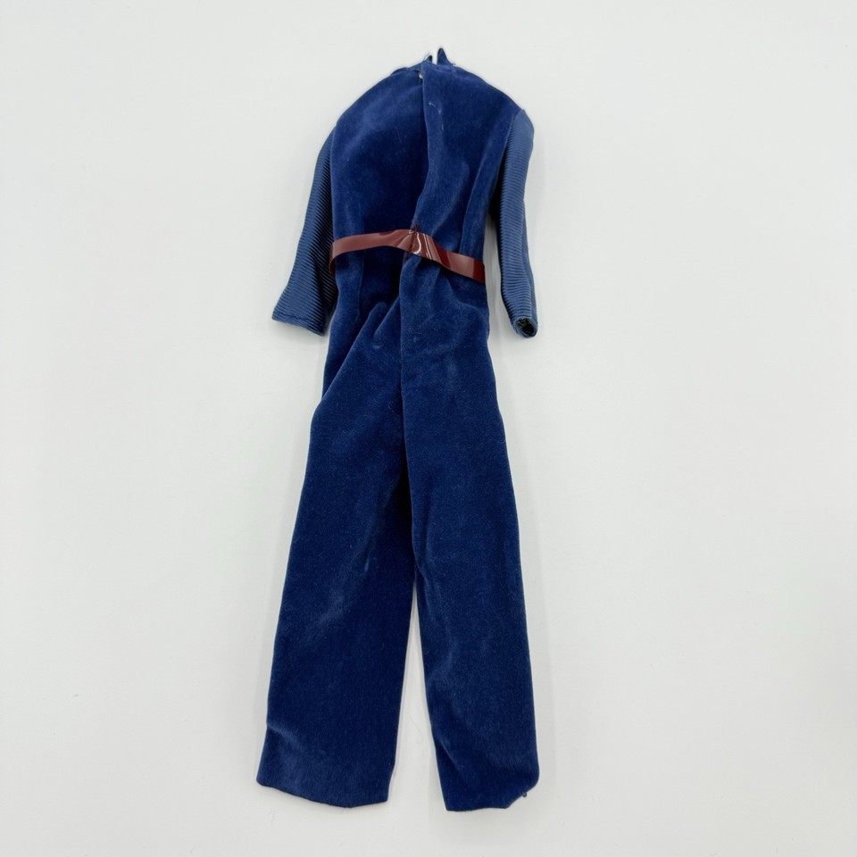 Vintage Barbie Ken Doll Superstar Blue Jumpsuit with Belt #2211 | eBay