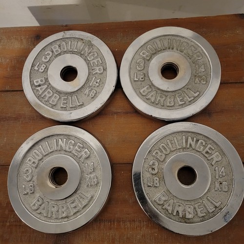 Bollinger Chrome Barbell Plates 3 Pounds | eBay