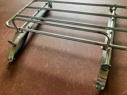 MGB steel banded luggage rack | eBay