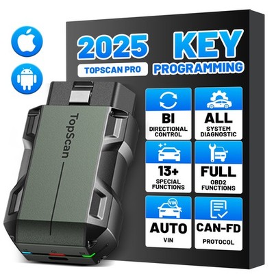 2025 TOPDON PRO Car Key Coding Pin Code Reader All Key Lost Programming ...