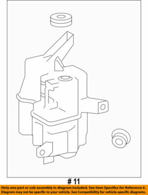 85355-47021 Toyota Jar assy, windshield washer 8535547021, New Genuine ...