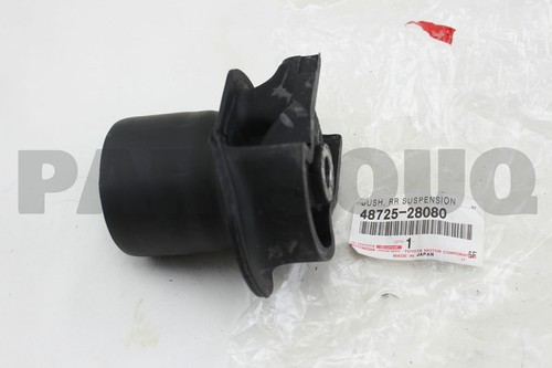 4872528080 Genuine Toyota BUSH, REAR AXLE CARRIER, RH/LH 48725-28080 | eBay