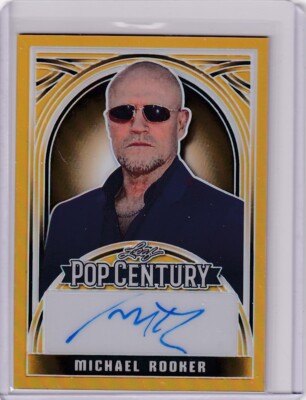 2024 Leaf Pop Century MICHAEL ROOKER Autograph GOLD AUTO #d 1/1 | eBay