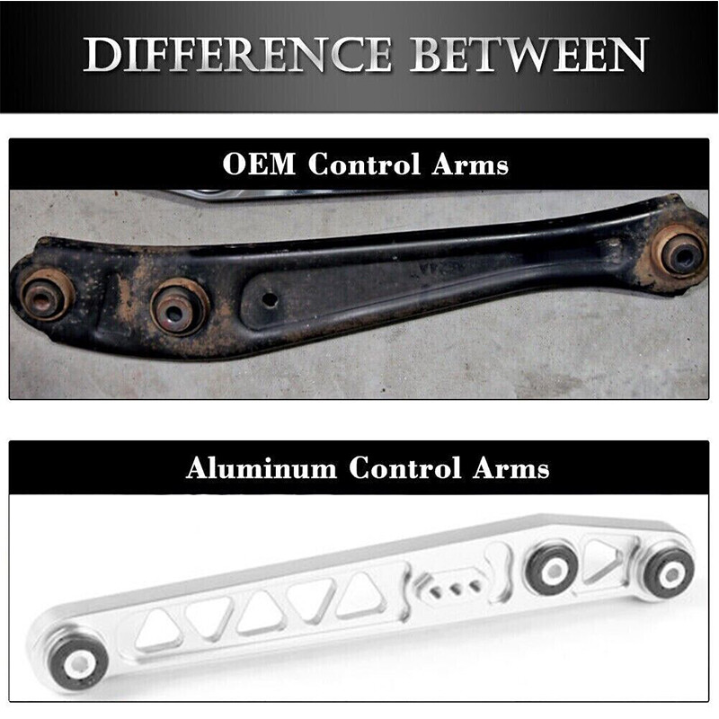 Rear Suspension Lower Control Arm + Subframe Brace Kit For 96-00 Honda ...